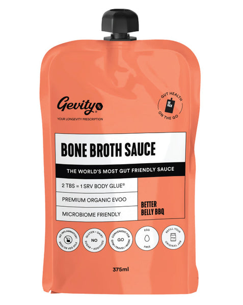 Gevity Rx Bone Broth Sauce Better Belly BBQ Sauce 375ml – Fine Food Direct