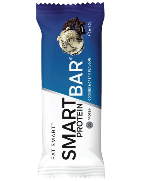 Smart Protein Bar Cookies & Cream 60g – Fine Food Direct