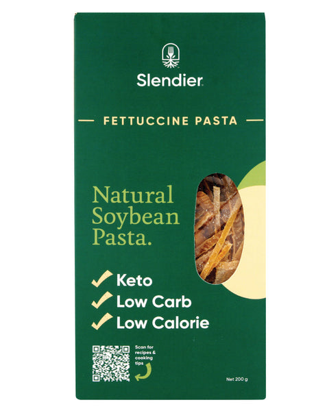 Slendier Organic Soybean Fettuccine 200g – Fine Food Direct