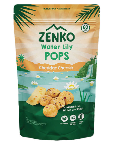 Zenko Water Lily Pops Cheddar Cheese 28g – Fine Food Direct